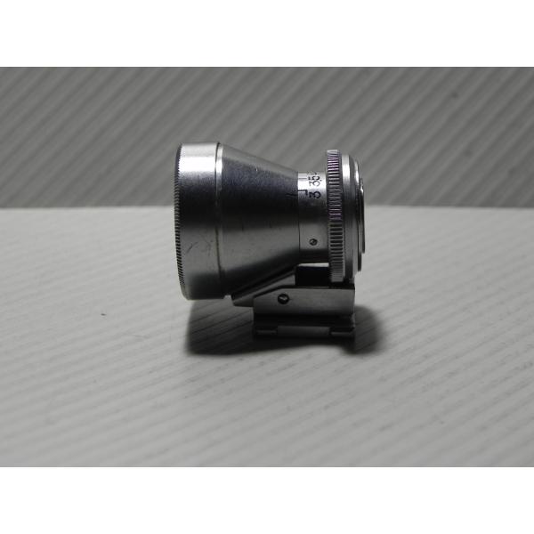 ●商品情報 NIPPON KOGAKU 35mm外付け ビューファインダー(101)。 品物の外観にスレ、傷があり、光学系統がカビは御座いません、中玉に薄クモリがあり、中古品です、 付属品は御座いません、本体のみです 。●状態／中古品です。...