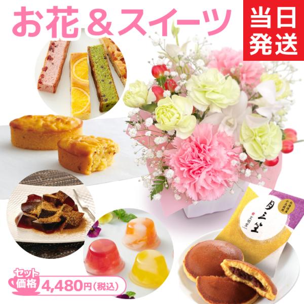 【発売日：2026年02月11日】◆商品内容フラワーアレンジメント、スイーツ、お手入れのしおり◆商品サイズ（約）フラワーアレンジメント：幅20cm、高さ20cm◆メッセージカードメッセージカードは無料です。該当箇所にて選択・ご入力ください。...