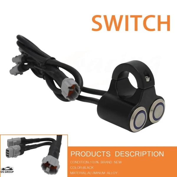 ※こちら商品は海外からの発送となりますので、発送してから到着まで2−4週間ほどお時間をいただいております。Special Features:Motorcycle switch Material Type:Aluminum AlloyItem...