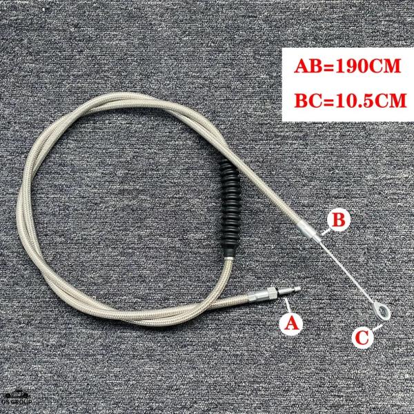 ※こちら商品は海外からの発送となりますので、発送してから到着まで2−4週間ほどお時間をいただいております。Model Name:Clutch CableMaterial Type:stainless steelOrigin:Mainland...