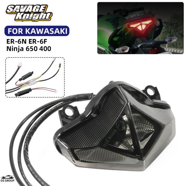 ※こちら商品は海外からの発送となりますので、発送してから到着まで2−4週間ほどお時間をいただいております。Model Name:LED Integrated Tail Brake Stop Light For KawasakiMateria...