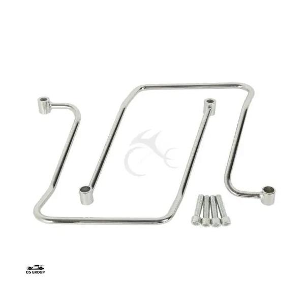 ※こちら商品は海外からの発送となりますので、発送してから到着まで2−4週間ほどお時間をいただいております。Special Features:Saddlebag Support Brackets For HarleyMaterial Type...