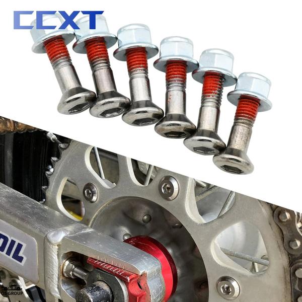 ※こちら商品は海外からの発送となりますので、発送してから到着まで2−4週間ほどお時間をいただいております。Special Features:Motorcycle 6 Pcs M8*25mm Stainless Steel Rear Spro...