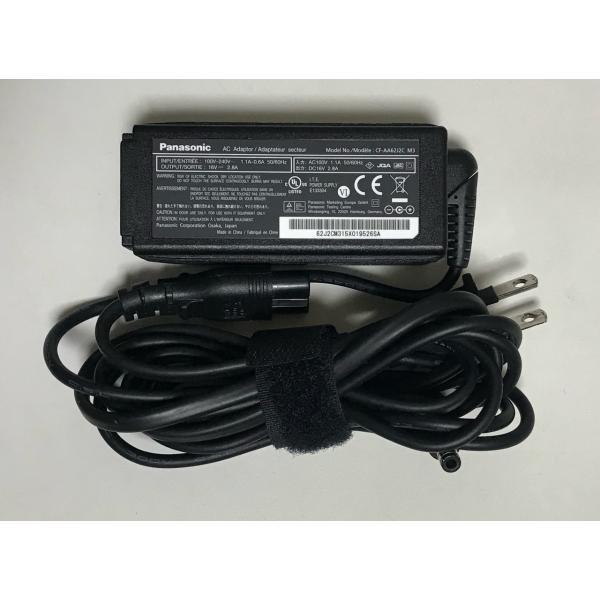 純正 新品 Panasonic ACアダプター CF-AA62J2C M3 45W国内発送 : バルク新品 未使用MODEL：CF-AA62J2C M3Input : AC 100-240V　〜1.1A　50/60HzOutput : 16...