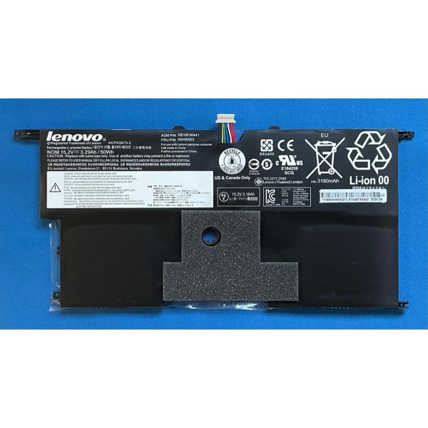純正新品 LENOVO ThinkPad X1 Carbon 第2世代 第3世代 用 バッテリー 00HW003純正 バルク新品FRU P/N : 00HW003ASM P/N:  SB10F4644115.2V  3.29Ah / 50W...