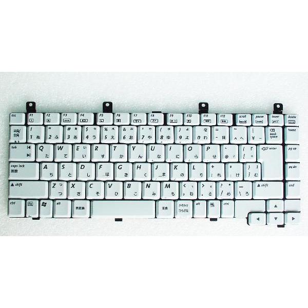 新品HP/Compaq V4000等用キーボードK031830G1(白）：バルク新品、未使用、型式:K031830G1,　P/N: 90.40E07.50J, 色：白,対応機種：nx7200, V4000, DV4000等。 技術サポートな...