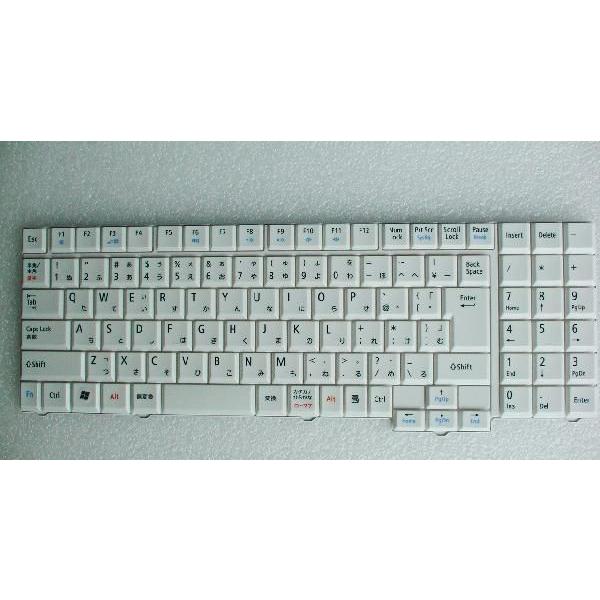 新品NECノートPC等用キーボード(MP-09H70J066982)白:バルク新品、未使用、model no.: MP-09H70J066982, P/N.: PK130B61C00 等.サイズ：約349mm×115mm(凸起部は124mm...