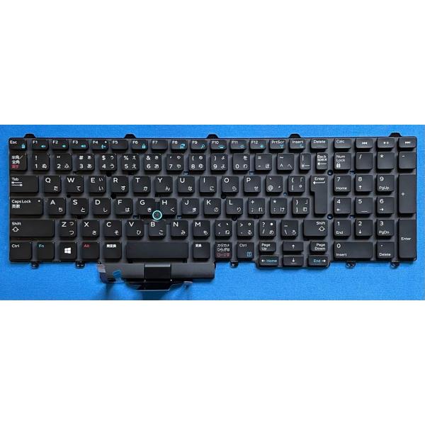 新品 DELL Latitude E5550 E5570等用 バックライト付き日本語キーボード SG-63330-2VAバルク新品 未使用 Model：SN7232BL1 P/N：SG-63330-2VADell P/N：02D3JCバック...