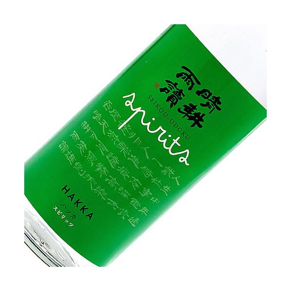 ●晴耕雨読 クラフトスピリッツ ハッカ  【鹿児島県佐多宗二商店】芋焼酎をベースに単一のボタニカルだけを漬け込み、イタリア製の蒸留器にて蒸留。北海道産和ハッカを使用しているため、ミントとは異なる柔らかな爽快感が楽しめます。ジャパニーズモヒー...