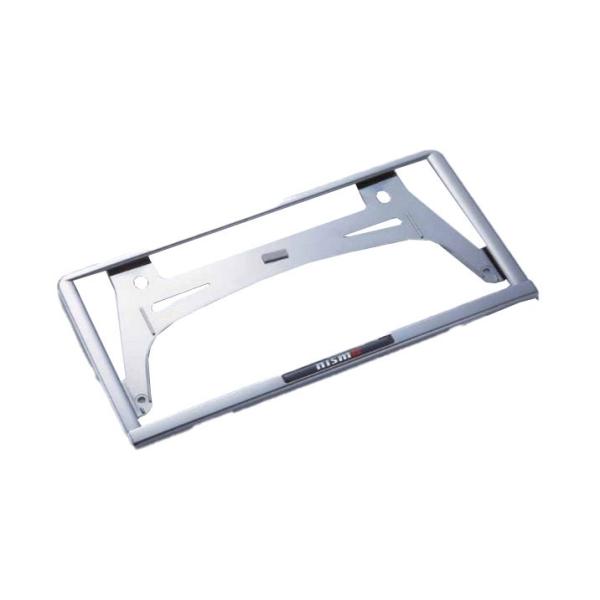 商品名：NISMO(ニスモ) ブラッククロームナンバープレートリム適合車種：フェアレディZ型式：Z34車種備考：全車商品内容：NISMOロゴリニューアル品 フロント装着可/リア装着不可