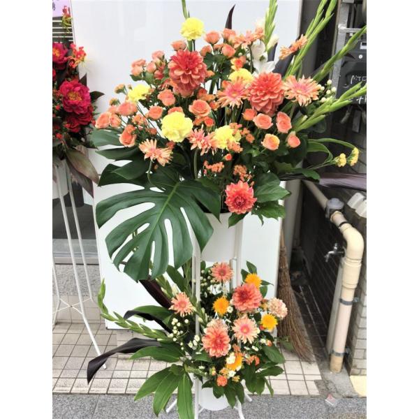 開業、開店祝いやイベントなどの会場装飾などにもご利用いただいております。写真はサンプル画像になります。色合いなどご希望がございましたらお気軽にお問い合わせください。ご希望の花材が季節によってご準備できない場合もございます。あらかじめご了承く...