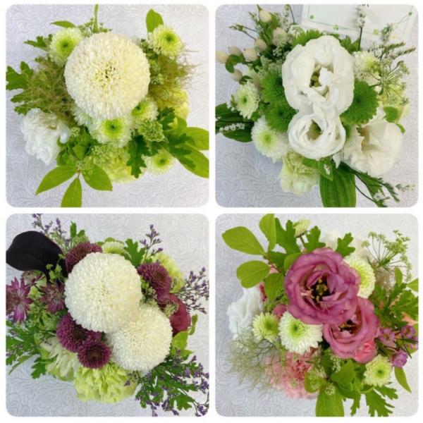 使用花材 季節の花を使ったお任せアレンジメントサイズ 高さ20センチ 横幅約20センチなど花器や花材で大幅に変わります。 ラッピング 無料で承ります。 メッセージカード 無料。ご希望のメッセージを備考欄にご入力ください。 本受注生産商品につ...