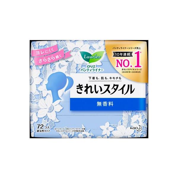 花王　ロリエきれいスタイル　無香料７２コ入
