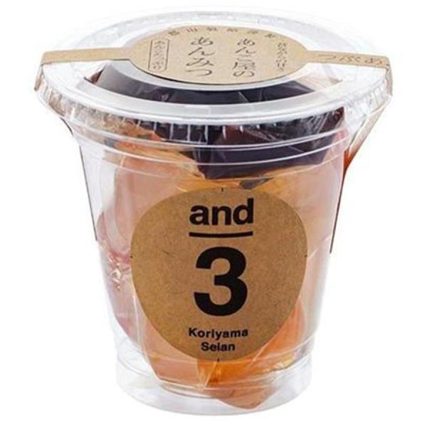 【商品特徴】老舗あんこ屋が作るあんみつ北海道産小豆１００％の特製あんこをたっぷり盛った『あんこが主役』のあんみつです。ほくほくした昔ながらのしっかりとした餡子がほんのり甘いシロップにぴったり。【原材料】砂糖（国内製造）、黄桃、小豆（北海道産...