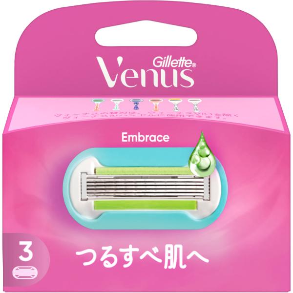 特徴ヴィーナスの替刃は、ヴィーナスVIOを除くヴィーナスのハンドルに使用できます。つるすべ肌へ5枚刃○うるおいグライドジェルお肌を保護するグライドジェルなめらかシェービング○スキンクッション剃ってるときのひりつき感、軽減肌まもってシェービン...