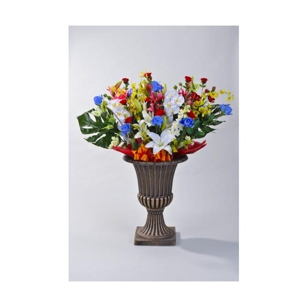 【最短出荷日】3〜営業日(日・祝日は除く）【用途】開店祝い、開業祝い、展示会、展覧会、発表会、コンサート、卒業式、入学式、入社式、総会、講演会、ギフト【使用花材】造花（ハイクオリティーな造花を多く使用しております。）【スタンドの素材】プラス...