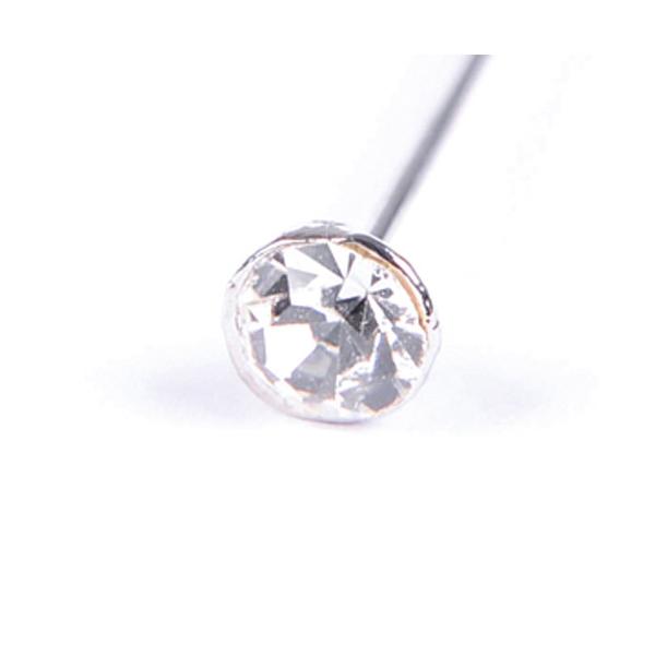 イニシャル（アルファベット）のピックです。エレガントな輝きのガラスピック、アイデア次第で様々な用途にご利用いただけます。大きさ：　最大幅約0.6cm×　長さ約8cm※先端が尖っていますので、商品を取り出す際や、ご使用の際は十分ご注意ください...