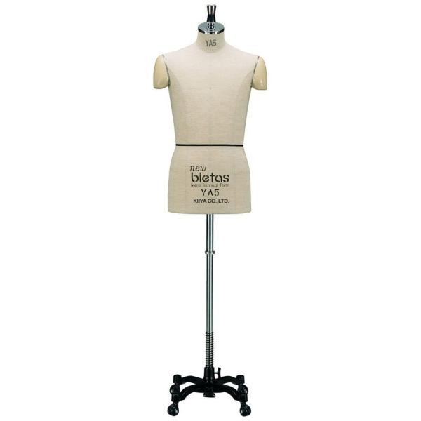 ・商品番号：1435・配送方法：大型宅配便※全国送料発生複数体購入時は数量分発生致します。・受注生産の為、サイズ変更・キャンセル不可・キイヤ　メンズ用ボディ　ニューブレタス　Y体型　トルソフォーム高さ調節可能※メンズ用new bletasサ...