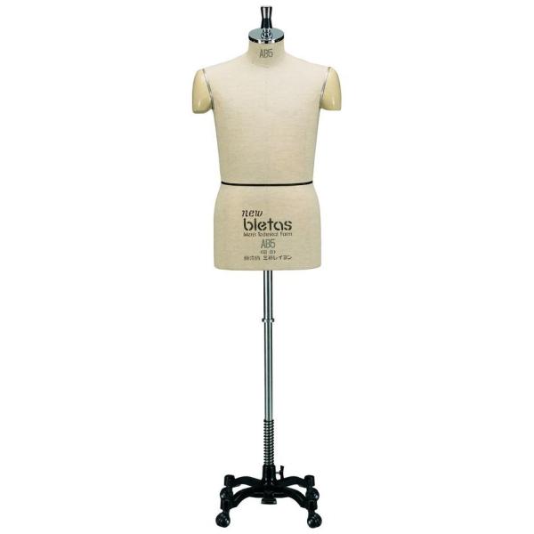 ・商品番号：1437・配送方法：大型宅配便※全国送料発生複数体購入時は数量分発生致します。・受注生産の為、サイズ変更・キャンセル不可・キイヤ　メンズ用ボディ　ニューブレタス　AB体型　トルソフォーム高さ調節可能※メンズ用new bletas...