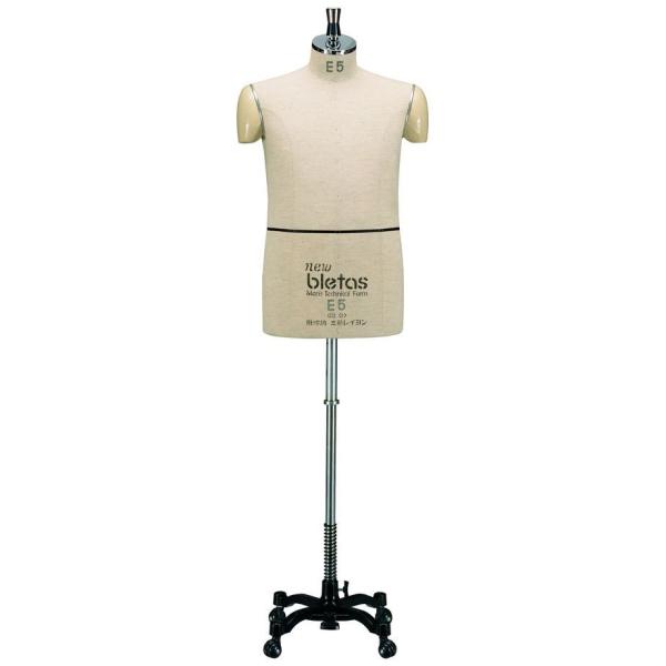 ・商品番号：1439・配送方法：大型宅配便※全国送料発生複数体購入時は数量分発生致します。・受注生産の為、サイズ変更・キャンセル不可・キイヤ　メンズ用ボディ　ニューブレタス　E体型　トルソフォーム高さ調節可能※メンズ用new bletasサ...