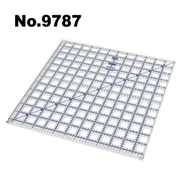 ・商品番号：9787・配送方法：宅配便・ガイドカッター定規12.5×12.5インチ(約31.8×31.8cm）トゥルーカッター(TrueCut）専用定規＜今まで困難だったロータリーカッターでの直線裁断を実現＞トゥルーカッター本体(別売）を使...