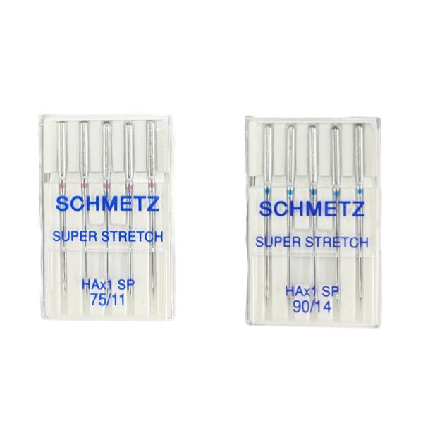 ・商品番号：9890-9891・配送方法：メール便・宅配便・・※各番手個別販売です。全セットでは御座いません。写真は比較を兼ねて並べて掲載しております。予めご了承ください。《SCHMETZ》シュメッツ　ドイツ製家庭用ミシン針　スペシャル ニ...