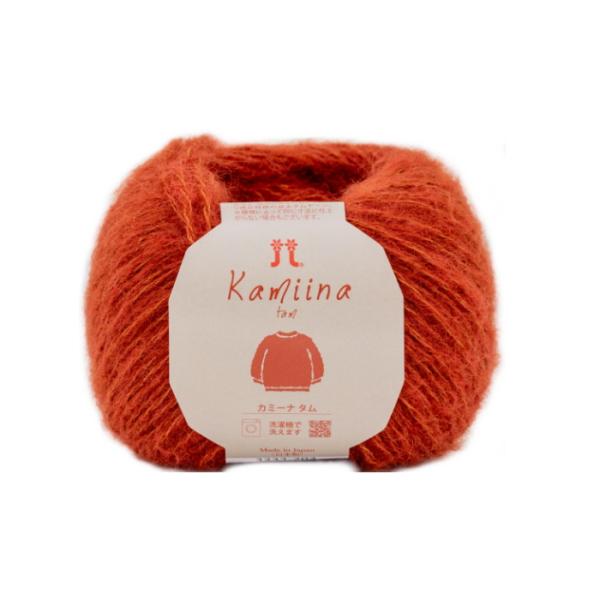 ネコポスご利用不可商品です。カミーナ タム 商品詳細深みのある色目とふんわり感が特徴の並太タムヤーン。ウール2色の単糸と同色系のポリエステルを使用することで色に深みをもたせました。同じ編み方で同じサイズに仕上がるように糸の太さを合わせたシリ...