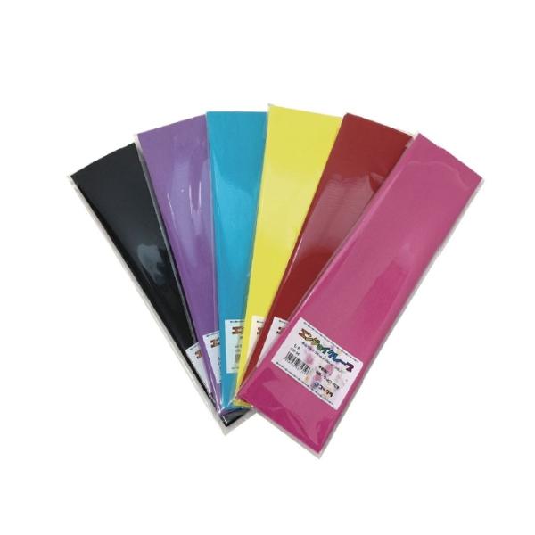 ネコポスご利用不可商品です。エンジョイクレープ 2枚 商品詳細ペーパーフラワーの材料に最適なクレープ紙です。クレープ加工の柔らかな風合いを生かして造花やラッピング、衣装作りにおすすめです。両面同色のシングルペーパーです。※環境によって画像の...