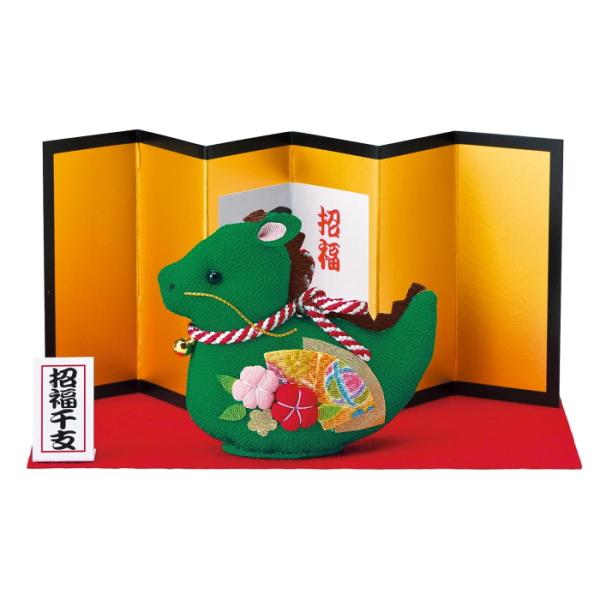 ネコポスご利用不可商品です。京ちりめん おめでた竜 MF-31 商品詳細2024年の干支「辰」コレクションです。ちりめんを使って作る本格的な押絵のキット。綿付きで簡単に作り始めることができます。お友達にプレゼントしても喜んでいただけると思い...