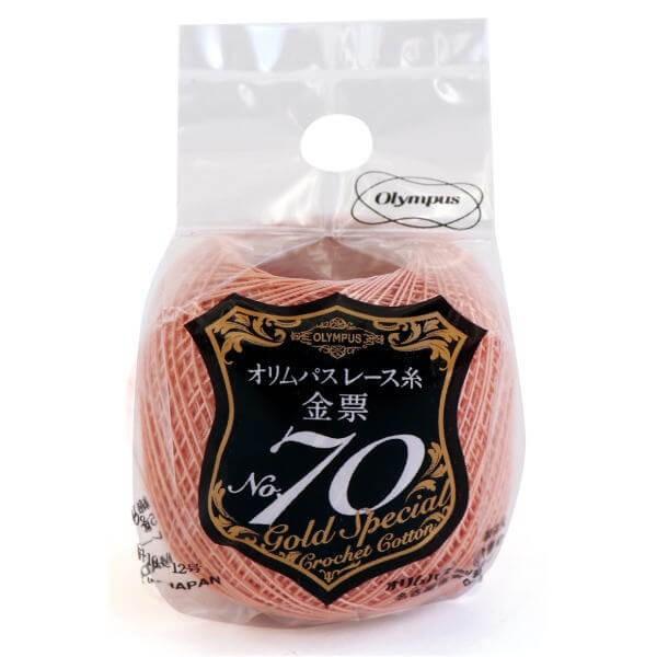 ネコポスご利用不可商品です。 1956年の発売から半世紀以上ご愛用いただいている金票シリーズに新しい仲間が登場！糸すべりが滑らかで編みやすく、繊細で美しいドイリーやアクセサリーなどの作品づくりに最適です。厳選された最高級エジプト綿を使用し、...