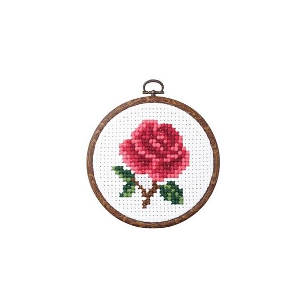 ネコポスご利用不可商品です。みんなできちゃうシリーズはじめての方はもちろん、お子様からご高齢の方まで、らくらくかんたんに楽しめるクロス・ステッチです。指先を使うことで、脳の活性化にもつながり、リハビリ手芸としてピッタリのキットです。額付きな...