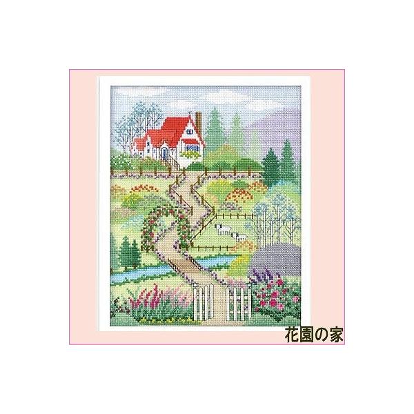 ネコポスご利用不可商品です。ヨーロッパへの旅の記憶を、季節ごとに表現しました。  越智通子の美しく繊細な世界をお楽しみください。 [キット内容］25番ししゅう糸（綿100%）・No.5500布 （ジャバクロス細目）・クロス針・カラー図案付説...