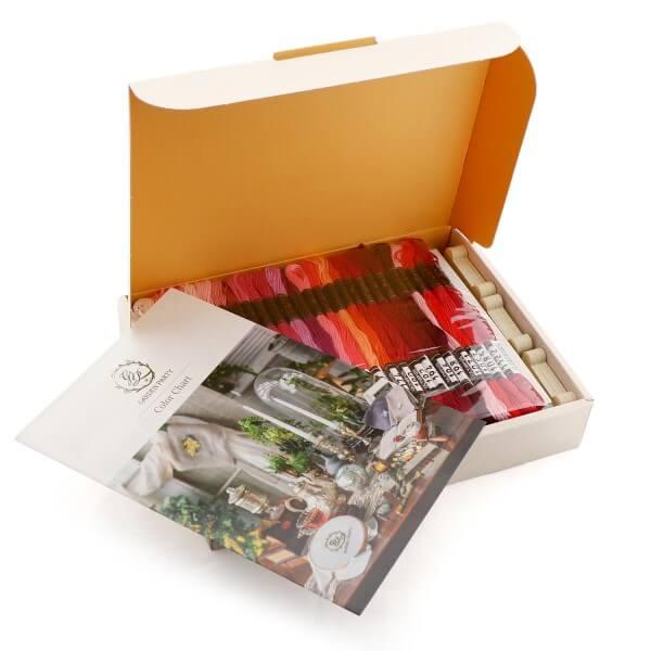 ネコポスご利用不可商品です。GARDEN PARTY 刺しゅう糸セット スプール付 クラシックガーデン GP-100C「ガーデン」からインスピレーションを受けてセレクトした25番刺しゅう糸のカラーアソートセットです。2色巻ける・色番号書ける...