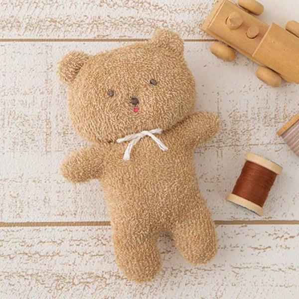 ネコポスご利用不可商品です。オーガニックコットン ベビー にぎにぎくまちゃん H434-540 商品詳細オーガニックコットン100％にこだわった、安心素材の手作りキットです。おなかになき笛が入っているので、握ると可愛い音がします。実物大型紙...