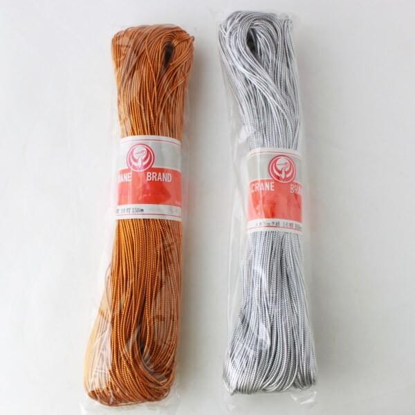 ネコポスご利用不可商品です。メタリックのひもです。伸びたりはしません、印刷やさんがラベルをつったりするのにも使いますね。 当店では納品明細をメールにてお送りしています。商品到着時にご確認下さい。