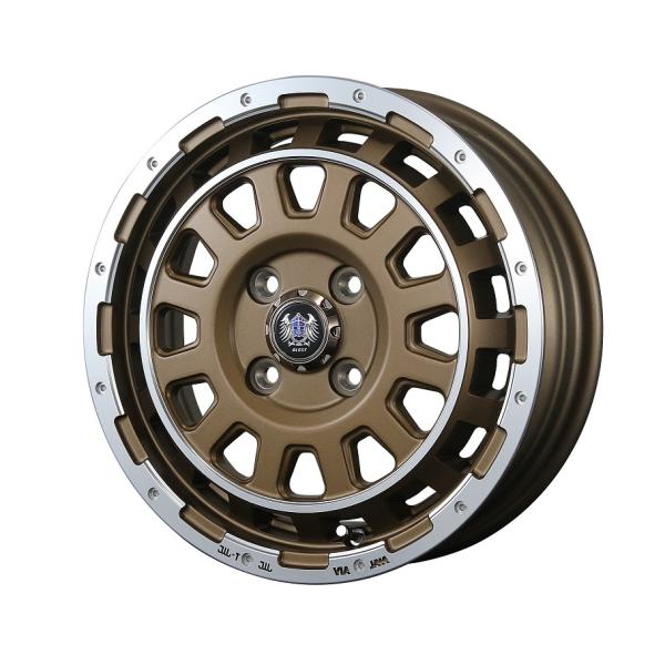 メーカー名：ブレスト商品名：バーンズテック DH ストリームサイズ：14インチ 4.5J +45 4-100カラ―：セミグロスブロンズ付属品：センターキャップ、エアーバルブ離島、沖縄を除き、4本で送料無料　1本から3本は￥2,200（税込）...