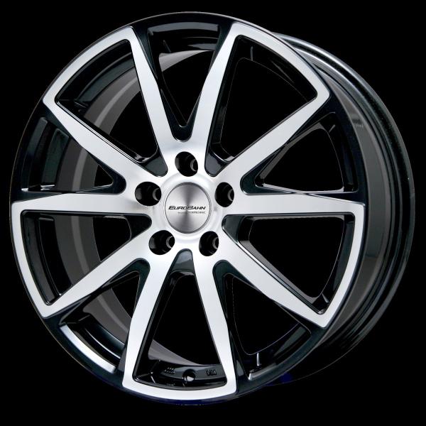 メーカー名：ビッグウエイ商品名：ユーロバーン STXサイズ：17インチ 7.5J +38 5-112カラ―：ブラックパールポリッシュ付属品：センターキャップ、エアーバルブ、ハブリング離島、沖縄を除き、4本で送料無料　1本から3本は￥2,20...