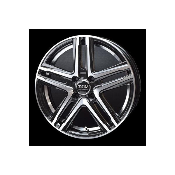 メーカー名：トライアルファ商品名：レオウィング S-05サイズ：15インチ 5.0J +45 4-100カラ―：メタルブラックポリッシュ・アンダーカットポリッシュ付属品：センターキャップ、エアーバルブ離島、沖縄を除き、4本で送料無料　1本か...