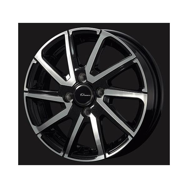 メーカー名：コーセイ商品名：プラウザー レグラスサイズ：14インチ 4.5J +45 4-100カラ―：ダイヤモンドブラックポリッシュ付属品：センターキャップ、バルブ離島、沖縄を除き、4本で送料無料　1本から3本は￥2,200（税込）※ナッ...