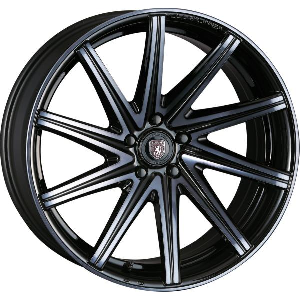 メーカー名：クリムソン商品名：クラブリネア ロッシ FFサイズ：19インチ 8.0J +35 5-114.3カラ―：ダーククリア付属品：センターキャップ（ブラック ）アルミストレートバルブ（ブラック）ナットアダプター（ホイール4本に1個）離...