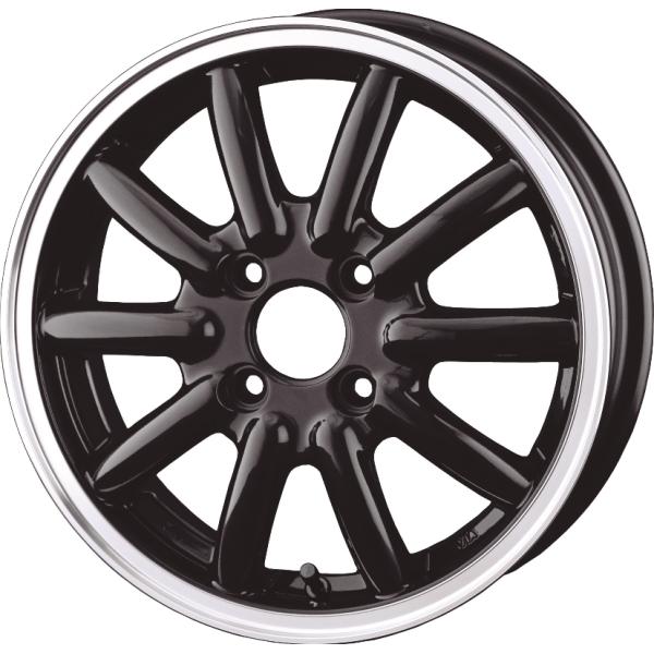 メーカー名：ドゥオール商品名：アルジェノン フェニーチェ RX1サイズ：14インチ 4.5J +45 4-100カラ―：ブラックリムポリッシュ付属品：エアバルブ1本より全国一律送料無料。沖縄離島はお問い合わせください。※ナットは付属しません...