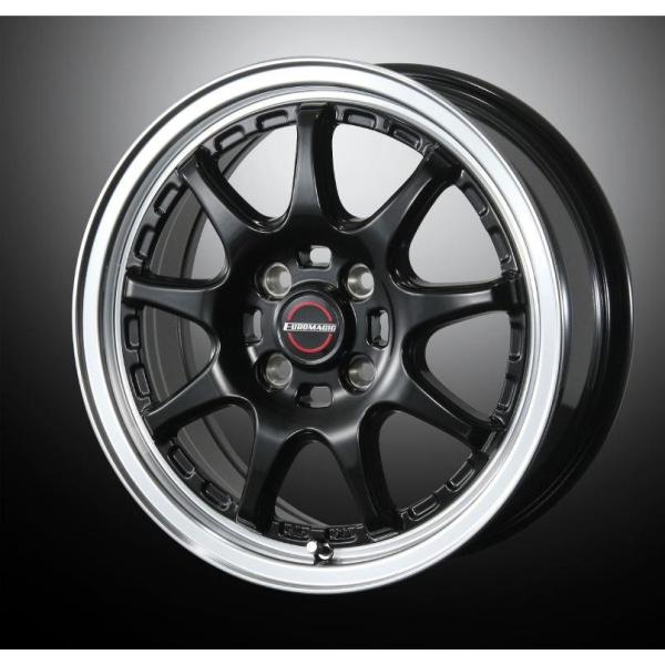 メーカー名：ブレスト商品名：ユーロマジック タイプ SC-9サイズ：14インチ 4.5J +45 4-100カラ―：グロスブラック付属品：センターキャップ、エアーバルブ離島、沖縄を除き、4本で送料無料　1本から3本は￥2,200（税込）※ナ...