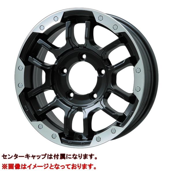 メーカー名：ビッグウエイ商品名：B-LUGNAS FRDサイズ：12インチ 4.0J +42 4-100カラ―：マットブラック/ブラッククリア　付属品：センタ−キャップ（オーナメント付属）、エアバルブ適合車種：