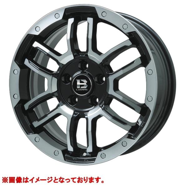 メーカー名：ビッグウエイ商品名：B-LUGNAS FRDサイズ：12インチ 4.0J +42 4-100カラ―：ブラックポリッシュ/ブラッククリア　付属品：センタ−キャップ（オーナメント付属）、エアバルブ適合車種：