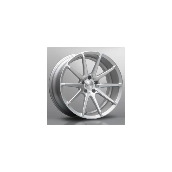 メーカー名：MLJ商品名：ハイぺリオン CVXサイズ：20インチ 8.5J +35 5-114.3カラ―：セミグロスポリッシュ/シルバー付属品：0離島、沖縄を除き、4本で送料無料　1本から3本は￥2,200（税込）※ナットは付属しません。　...