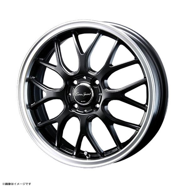 メーカー名：ブレスト商品名：ユーロスポーツ タイプ 805サイズ：15インチ 5.0J +45 4-100カラ―：セミグロスブラック付属品：センターキャップ、エアーバルブ離島、沖縄を除き、4本で送料無料　1本から3本は￥2,200（税込）※...