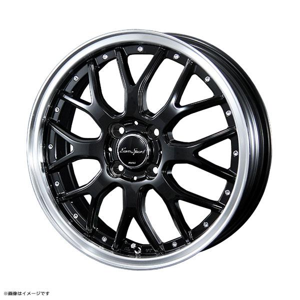 メーカー名：ブレスト商品名：ユーロスポーツ タイプ 815サイズ：14インチ 4.5J +45 4-100カラ―：グロスブラック付属品：センターキャップ、エアーバルブ離島、沖縄を除き、4本で送料無料　1本から3本は￥2,200（税込）※ナッ...