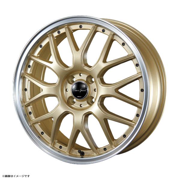 メーカー名：ブレスト商品名：ユーロスポーツ タイプ 815サイズ：17インチ 7.0J +42 4-100カラ―：セミグロスゴールド付属品：センターキャップ、エアーバルブ離島、沖縄を除き、4本で送料無料　1本から3本は￥2,200（税込）※...