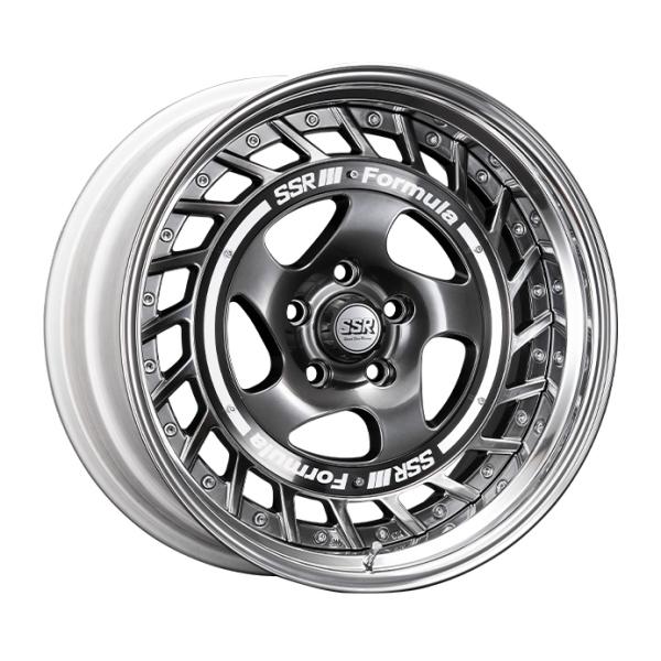 メーカー名：SSR商品名：フォーミュラ エアロスポークサイズ：18インチ 11.0Jディスク：スーパーロウディスクインセット/PCD：選択項目よりお選びください。カラー：選択項目よりお選びください。付属品：センターキャップ、エアロプレート、...