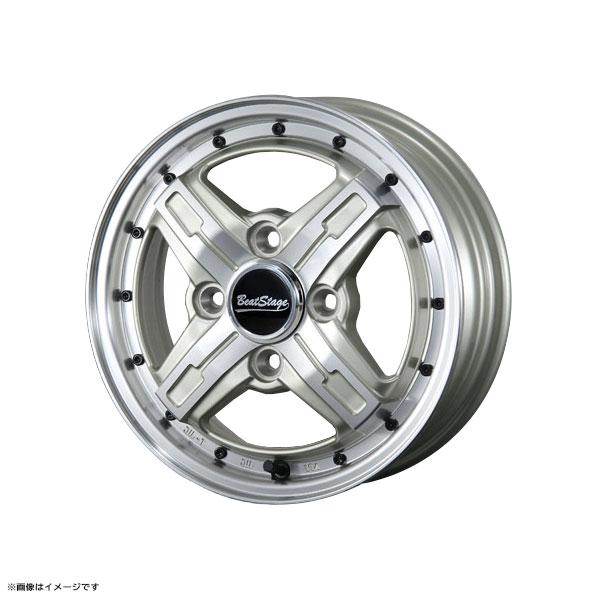 メーカー名：ブレスト商品名：ビートステージ FS-Cサイズ：12インチ 4.00B +43 4-100カラ―：シャンパンゴールドポリッシュ付属品：センターキャップ、エアーバルブ離島、沖縄を除き、4本で送料無料　1本から3本は￥2,200（税...